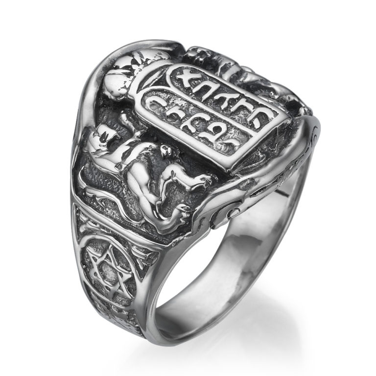 Sterling Silver Ten Commandments Ring | Baltinester Jewelry